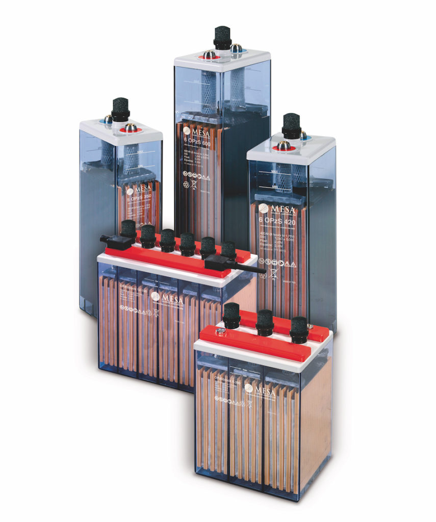 Mesa OPzS Lead Selenium Tubular Plate Batteries - Krueger & Associates ...